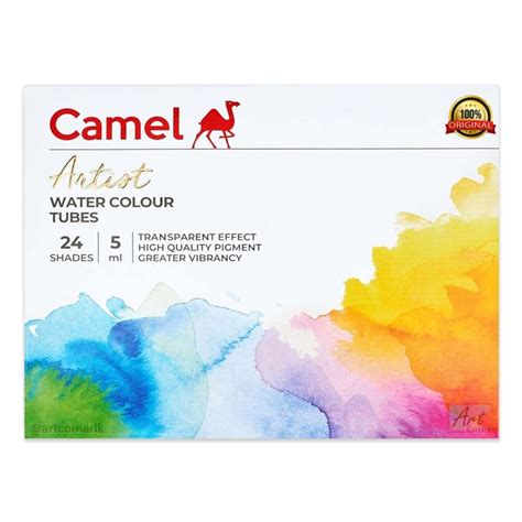 Camel Camlin Kokuyo Artist Water Color Set 24 Color 5ml Daraz Lk