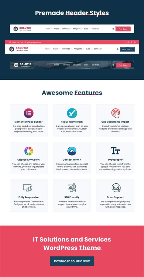 Solutic IT Solutions And Services WordPress Theme Code Market