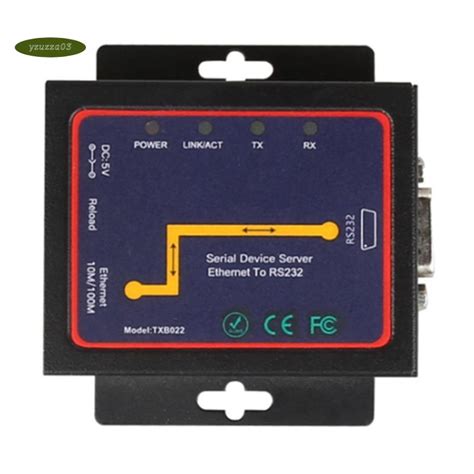 Jual Industrial Modbus Serial RS232 RS485 RS422 To Ethernet Converter RJ45 To RS232 RS485