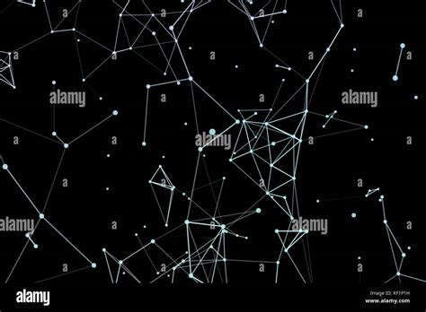 Abstract Network Data Connection Stock Photo Alamy