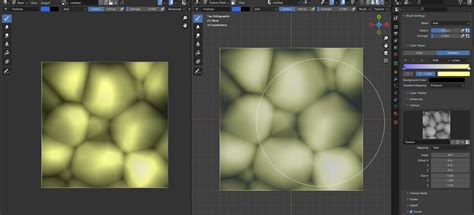 Brush With Voronoi Materials And Textures Blender Artists Community
