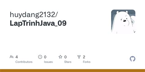 Github Huydang Laptrinhjava
