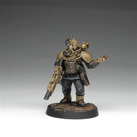 Voidsmen With Rotor Cannon For My Rogue Trader Kill Team Inq28