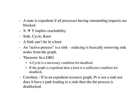 Ch 3 What Is A Deadlock Conditions Deadlock Models Hold And Wait