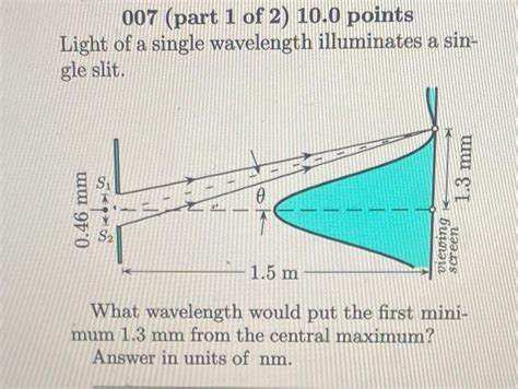Solved 009100 Points A Light Source Emits Visible Light Of