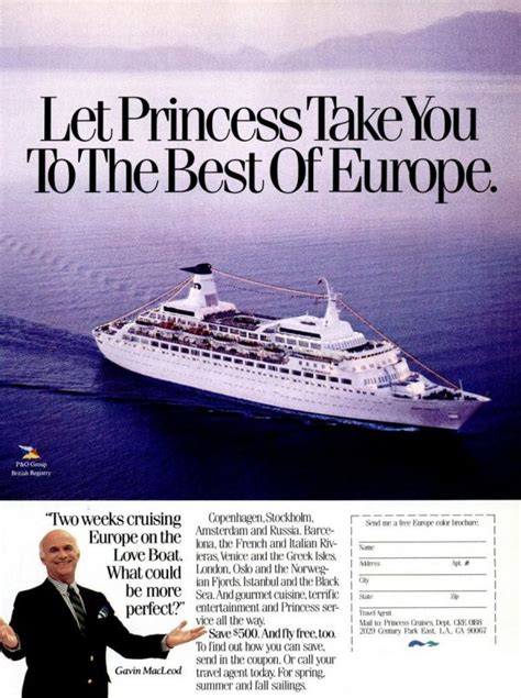 Vintage 80s Cruises See What Princess Carnival And Other Cruise Ships