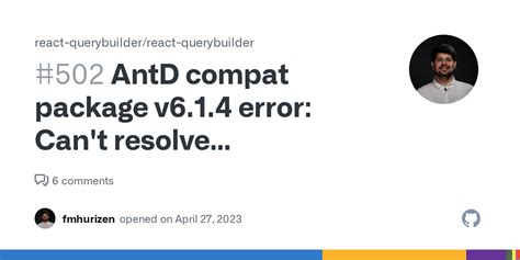 Antd Compat Package V614 Error Cant Resolve Processbrowser In Nodemodulesreact