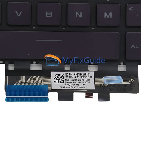 Keyboard For Asus ROG Zephyrus G14 2022 GA402RK GA402RJ