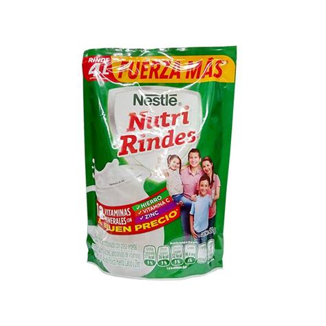 Leche Nutri Rindes 460 Gr Doy Pack Superiberia