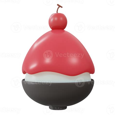 Bingsu Kirsche 3d Rendering 10114558 Png