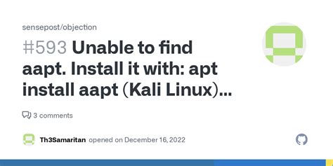 Unable To Find Aapt Install It With Apt Install Aapt Kali Linux Before Continuing Windows