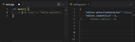 Toggle Line Comment Should Ignore Editortabsize And Only Use Editor