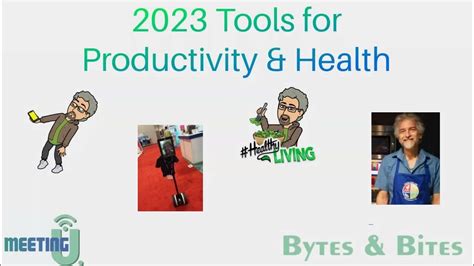 Technology And Health Tips For You In 2023 Created By Jim Spellos And Meeting U Youtube