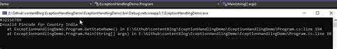 Exception Handling In C