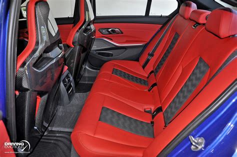 2022 Bmw M3 Red Interior