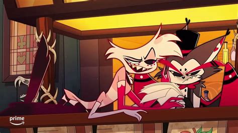 Hazbin Hotel Bartending Character Insert Art By Cloudedstone On