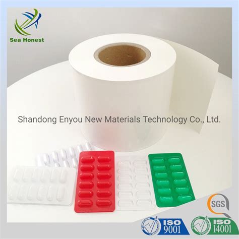 Pharmaceutical 250 40 Glass Clear PVC PVDC Film For Blister Packaging