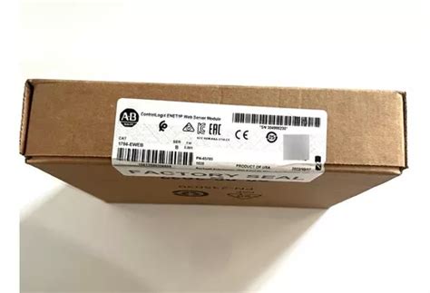 1756 Eweb Allen Bradley Modulo De Comunicacion