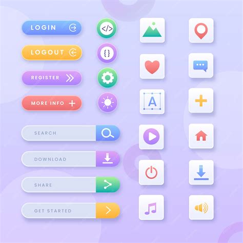 premium vector ui ux template design