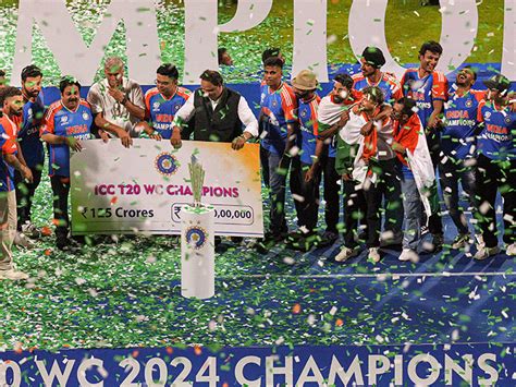 T20 World Cup Returns Home Celebration Lasted For 16 Hours 2024 टीम