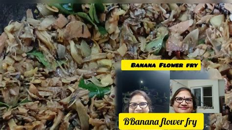 Simple Banana Flower Fry Recipe Its My New Researched Way Non Veg