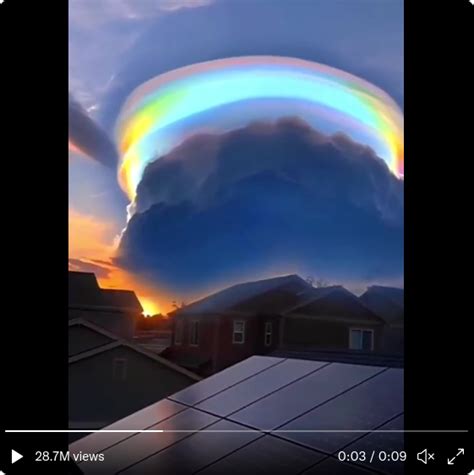 「珍しい雲に太陽光線が当たり虹色に映る映像」は誤り 動画は合成 ｜ リトマス みんなとつくる ファクトチェック専門メディア