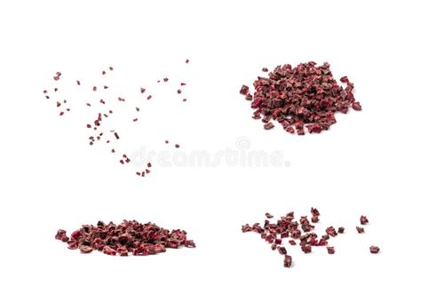 Dry Beetroot Cubes Isolated Stock Image Image Of Small Heap 293259799