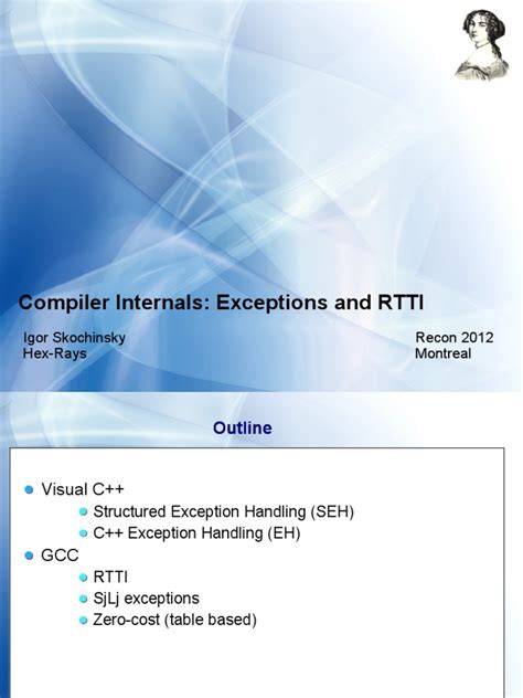 Recon 2012 Skochinsky Compiler Internals Pdf Inheritance Object