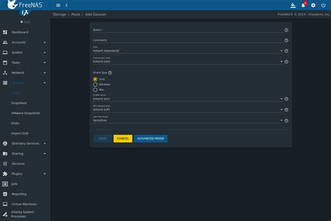 9 Storage — Freenas®112 U3 User Guide Table Of Contents