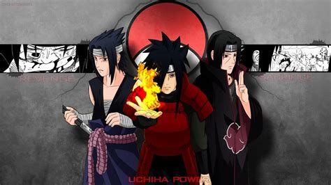 Uchiha Clan Wallpapers Top Free Uchiha Clan Backgrounds Wallpaperaccess