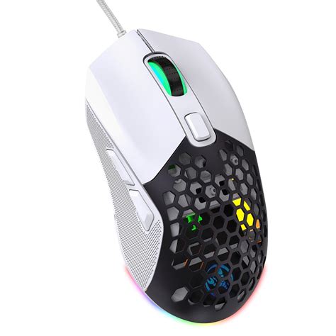 Uhuya Gaming Mouse Wired Gaming Mouse 7200 Dpi Programmable Wired