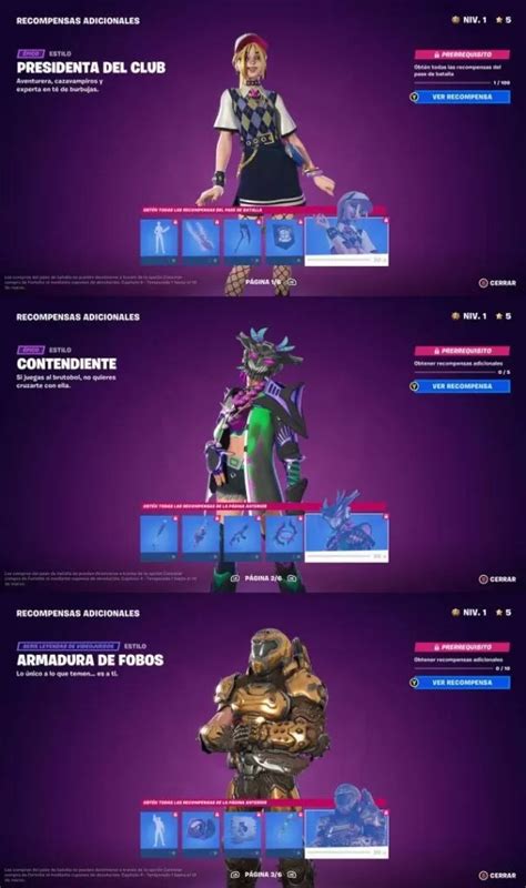 Todas Las Skins Del Pase De Batalla De Fortnite Capitulo 4 Temporada 1