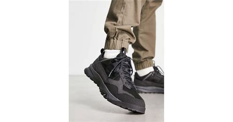 Timberland Lincoln Peak Low Gtx Trainers in Black for Men | Lyst UK