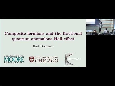 Free Video Composite Fermions And The Fractional Quantum Anomalous