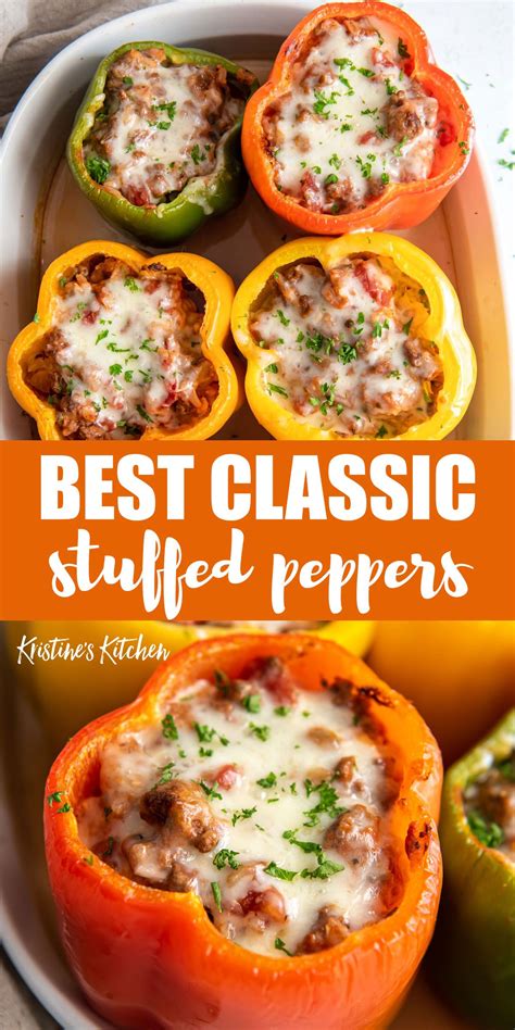 Classic Stuffed Peppers Recipe Artofit