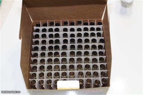Federal Premium Unprimed Nickel Plated Brass 45 70 Government 100