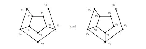 Solved Show That The Simple Graphs Are Not Isomorphichint