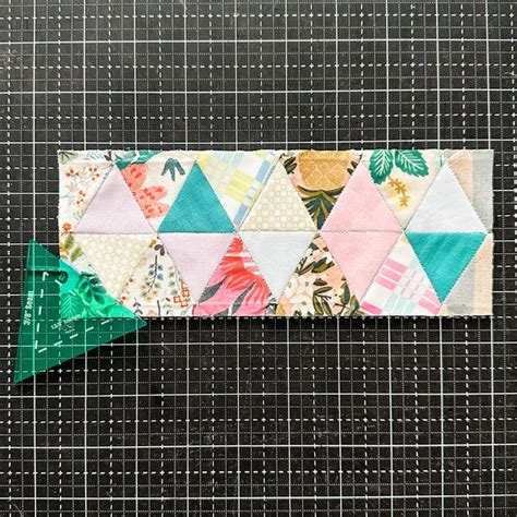 English Paper Piecing 1 3 8 Triangle Style Mint Acrylic Templat