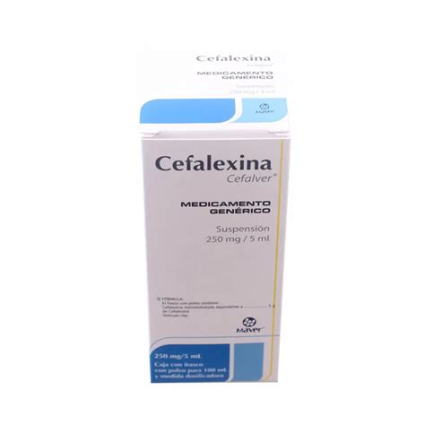 Cefalexina 250mg5ml Suspensión 100ml Farmacias Dr Ahorro