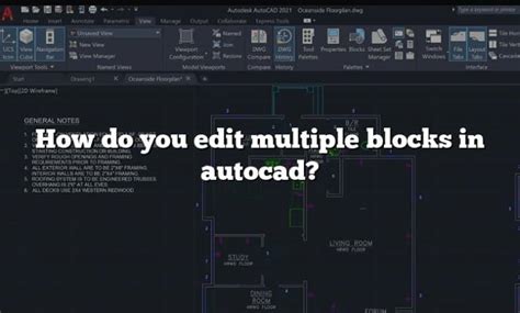 How Do You Edit Multiple Blocks In Autocad