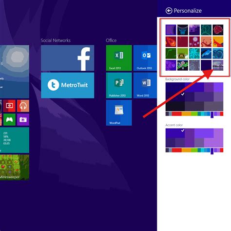 share the desktop wallpaper with the start screen in windows 8 1