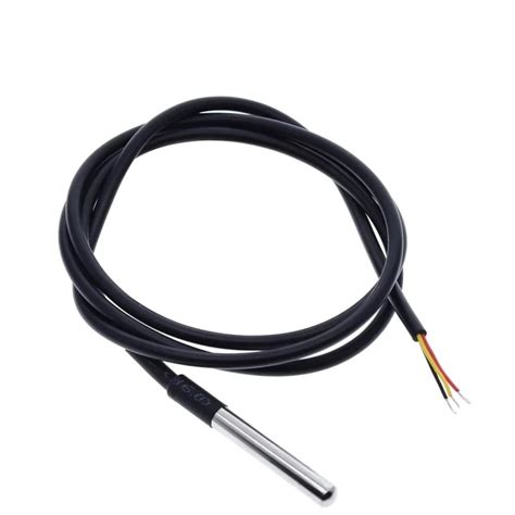 Senzor Submersibil Ds18b20 Temperatura Digital Arduino Lungime 1m Okazii Ro