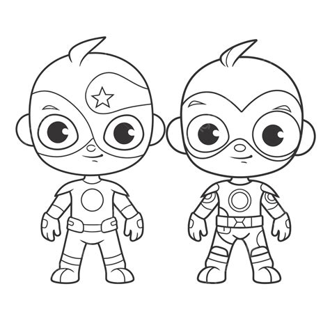 Pj 마스크 색칠 페이지 우아한 Pj 마스크 색칠 페이지 개요 스케치 드로잉 벡터 만화 슈퍼 히어로 그리기 만화 슈퍼 히어로 개요 만화 슈퍼 히어로 스케치 Png