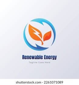 Renewable Energy Logo Template Design Stock Vector Royalty Free