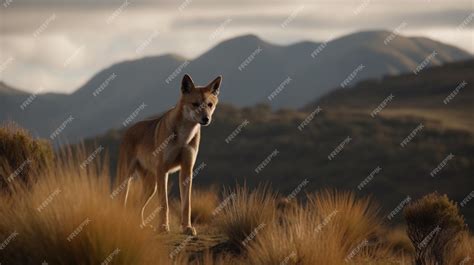 Premium Ai Image Tasmanian Tiger Natural Landscape National Ai Generated Art