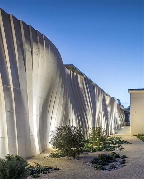 ParametricArchitecture on Twitter The undulating façade of Delas