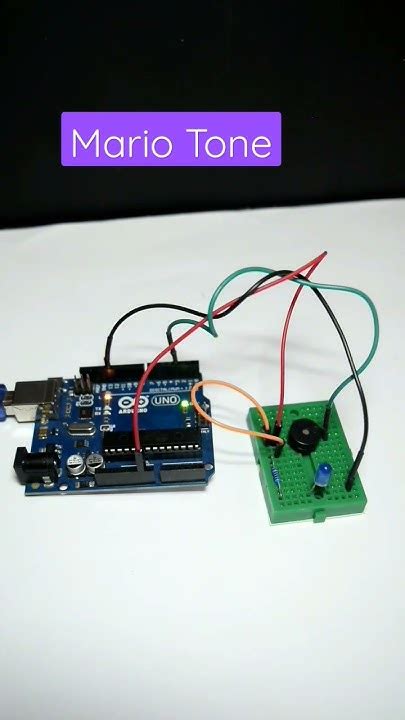 How To Make Mario Tone Melody Using An Arduinoshorts Arduino Viral