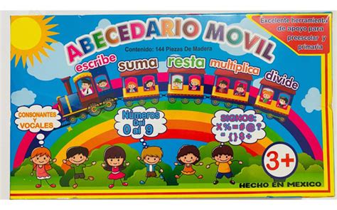 Abecedario Movil De Madera Abato