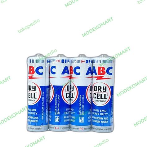 Jual Baterai AA ABC Biru Baterai ABC Biru AA Pack Pcs Jakarta Barat MODEKOMART