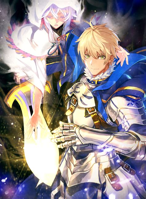 Merlin Merlin And Arthur Pendragon Fate And 2 More Drawn By